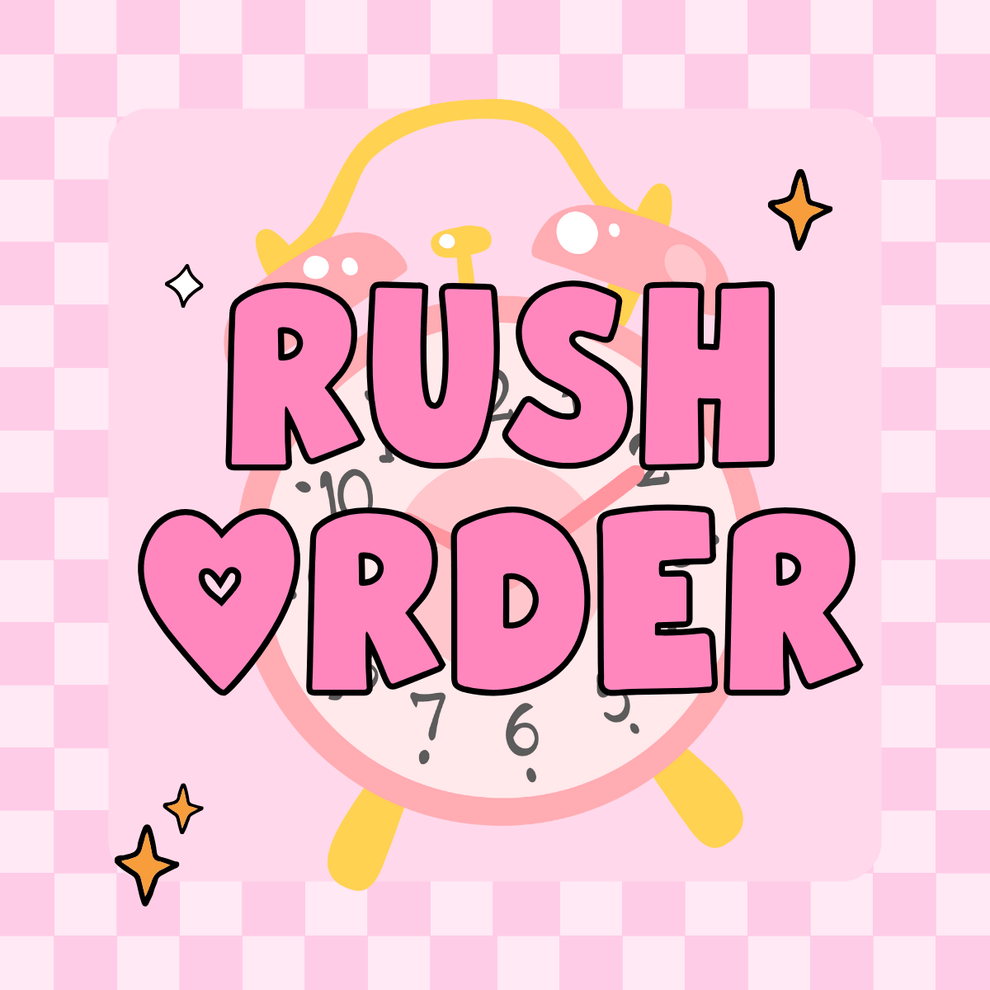 🕒 Rush My Order – Priority Processing Add-On – Educator Bling